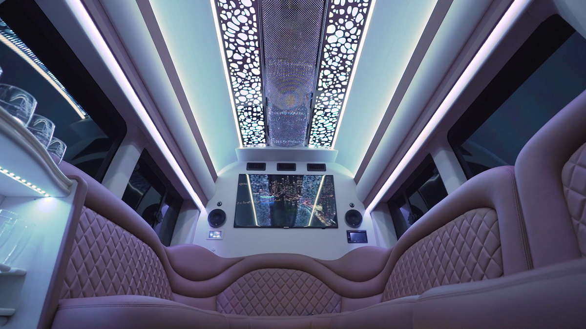 Ford Transit Party Bus - INKAS Professional Vehicle Manufacturing