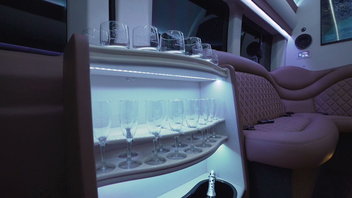 Ford Transit Party Bus - INKAS Professional Vehicle Manufacturing